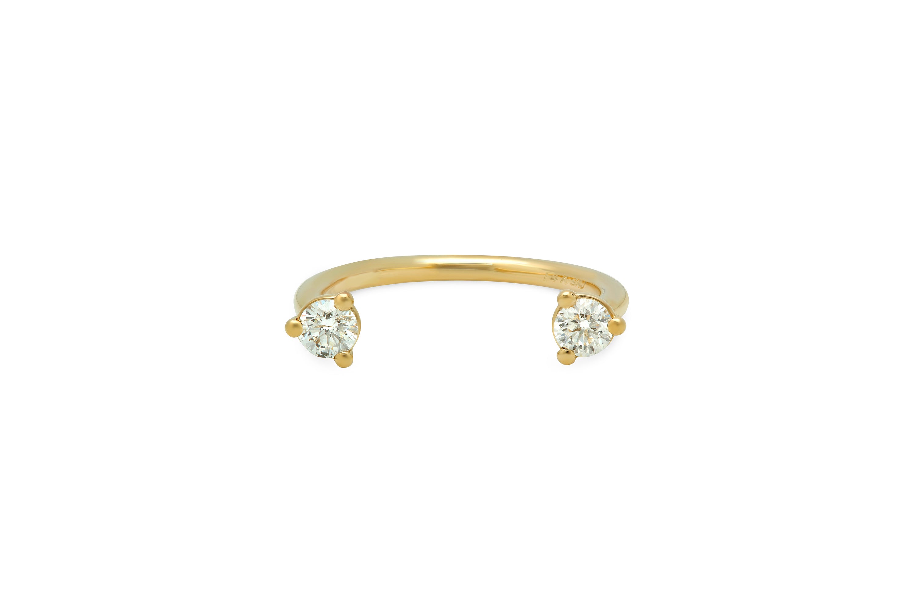 Floating Diamond Ring