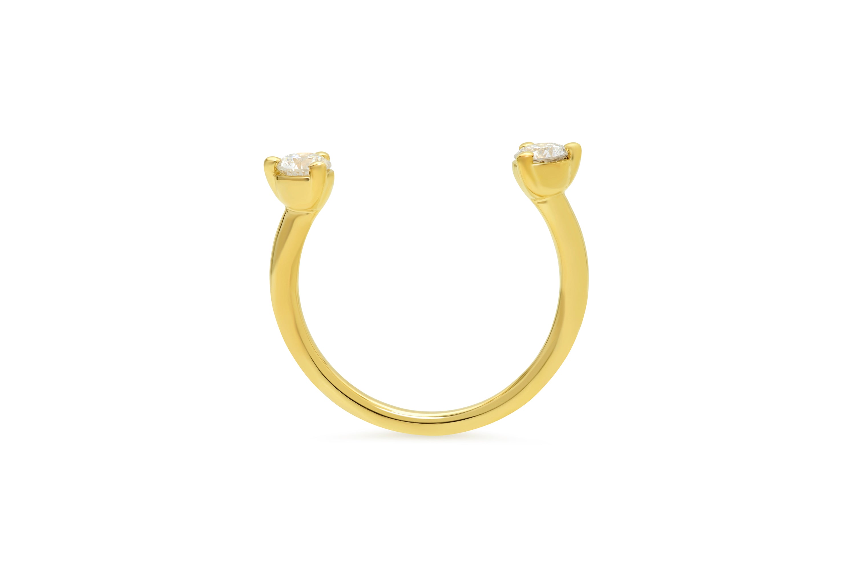 Floating Diamond Ring