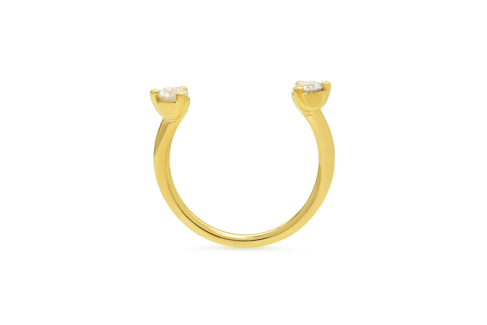 Floating Diamond Ring