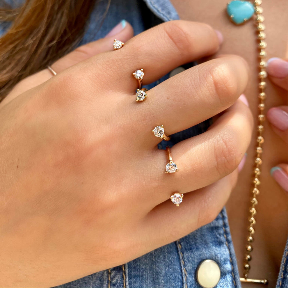 Floating Diamond Ring